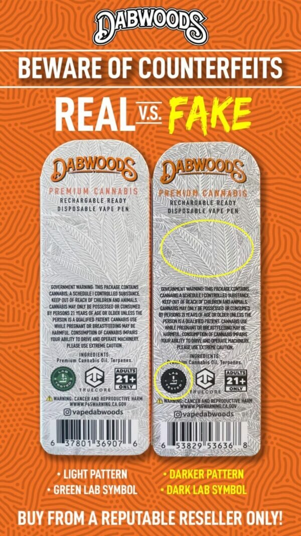 Real Vs Fake - officialdabwoods